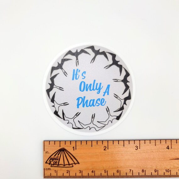 It's Only A Phase Iwa Bird Sticker Iwa Bird Sticker - Etsy