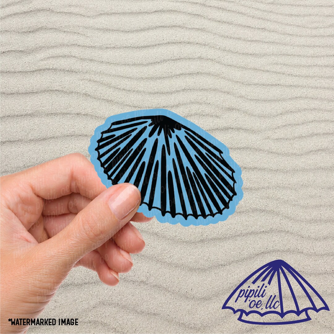 Opihi Sticker - Limpet Sticker - Hawaii Sticker - Sticker for Laptops ...