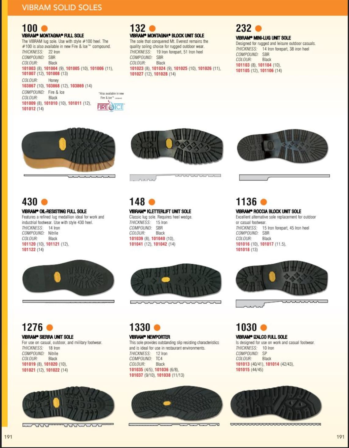 Vibram Full Soles (message Me Style and Size After You Have Purchased ...