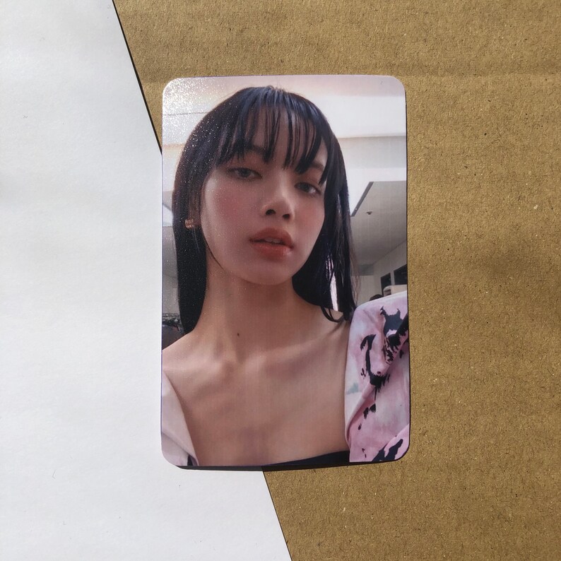 Blackpink Lisa Photocards Set of Three | Etsy
