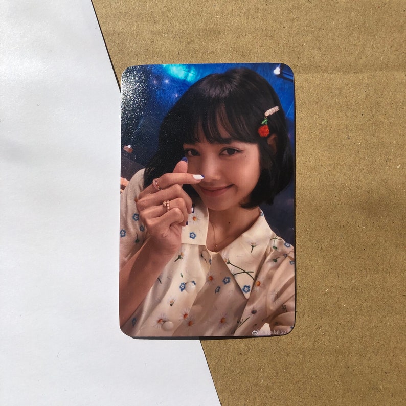 Blackpink Lisa Photocards Set of Three | Etsy