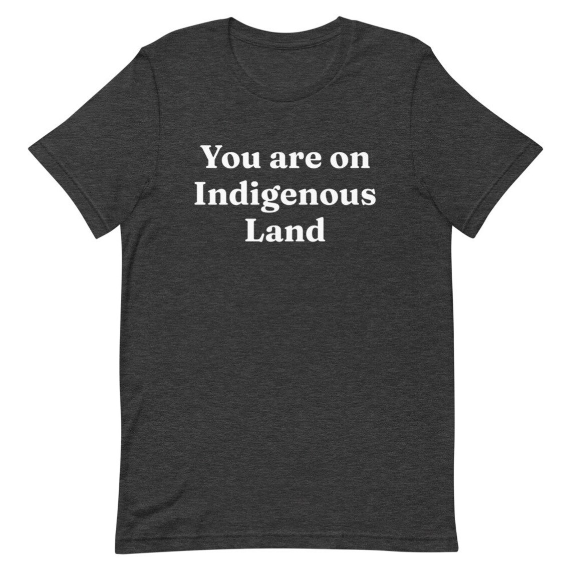 You Are on Indigenous Land sizing Runs Small - Etsy