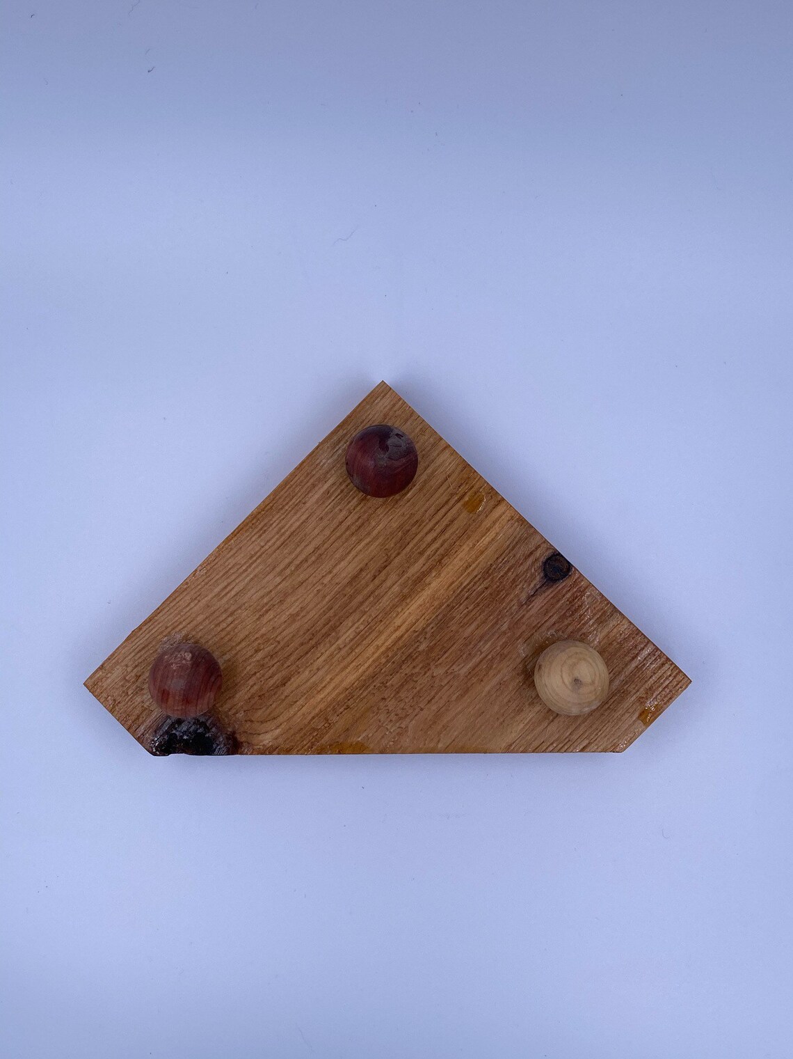 Mini Wooden Stand Riser Cedar Reclaimed Cut Corner | Etsy