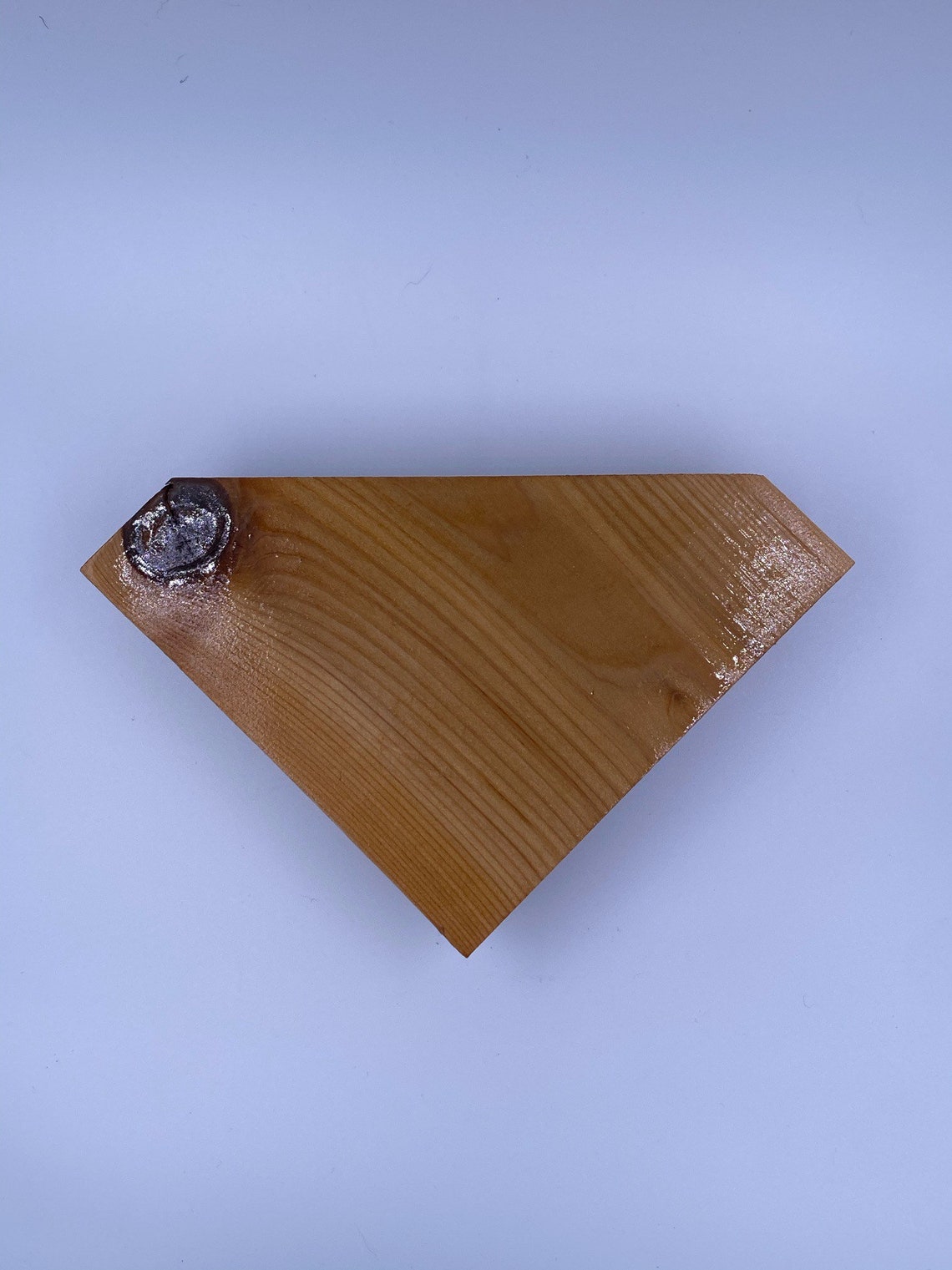 Mini Wooden Stand Riser Cedar Reclaimed Cut Corner | Etsy