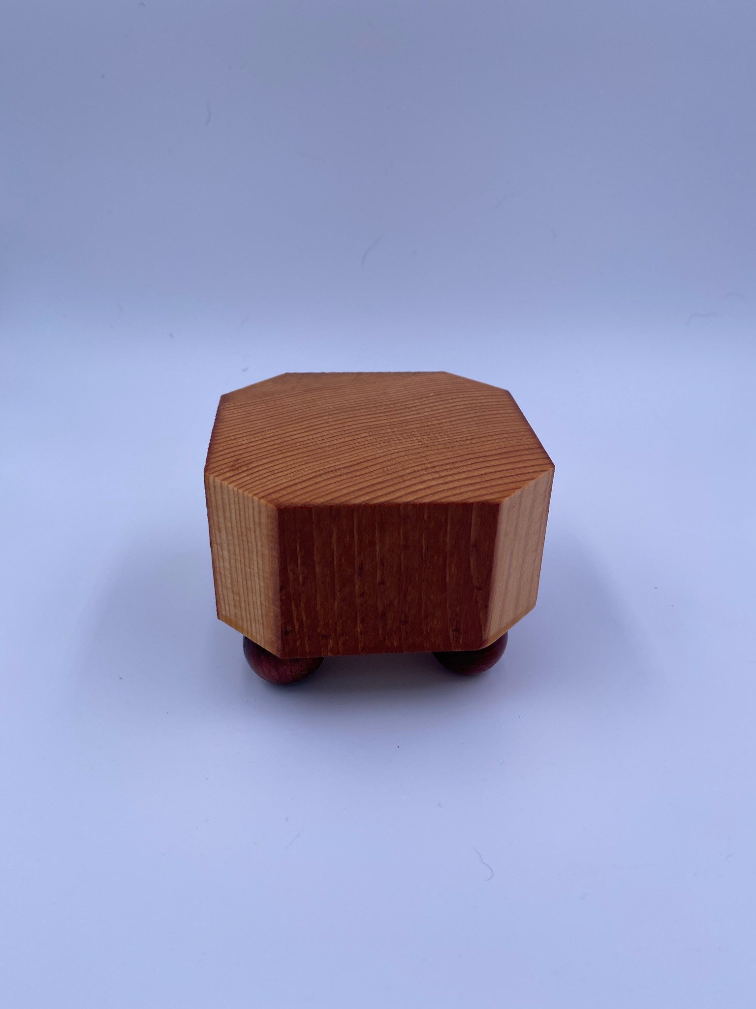 Mini Wooden Stand Riser, Cedar, Reclaimed Block Cube - Etsy