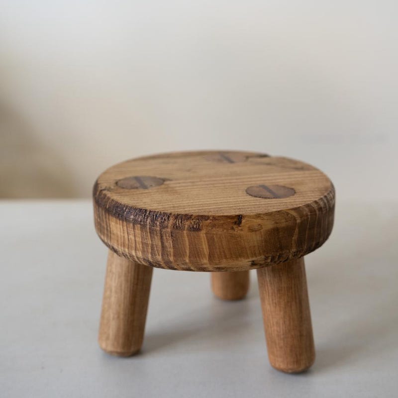 Three Legged Stool - Etsy UK