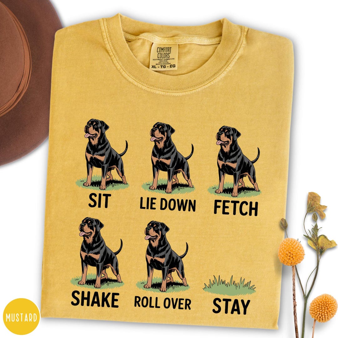 Funny Rottweiler Shirt, Rottie Meme T-shirt, Dog Humor Shirt, Dog ...