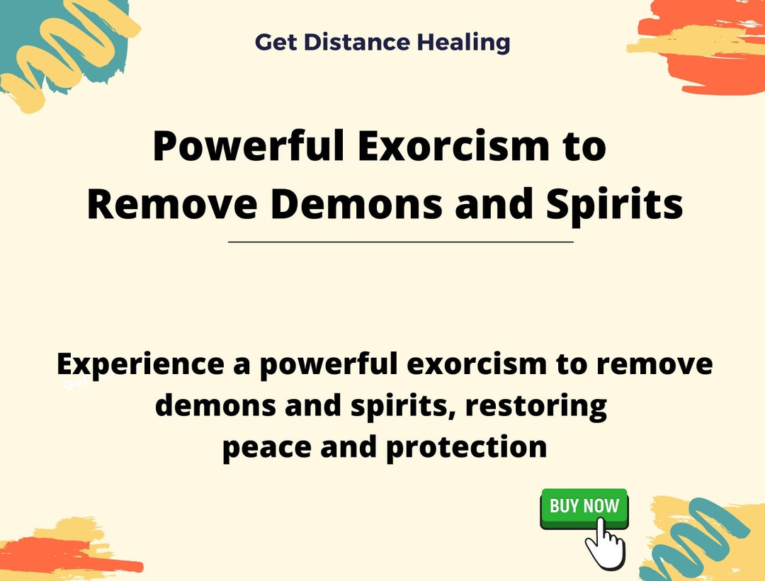 I Will Do Powerful Exorcism to Remove Demons and Spirits - Etsy