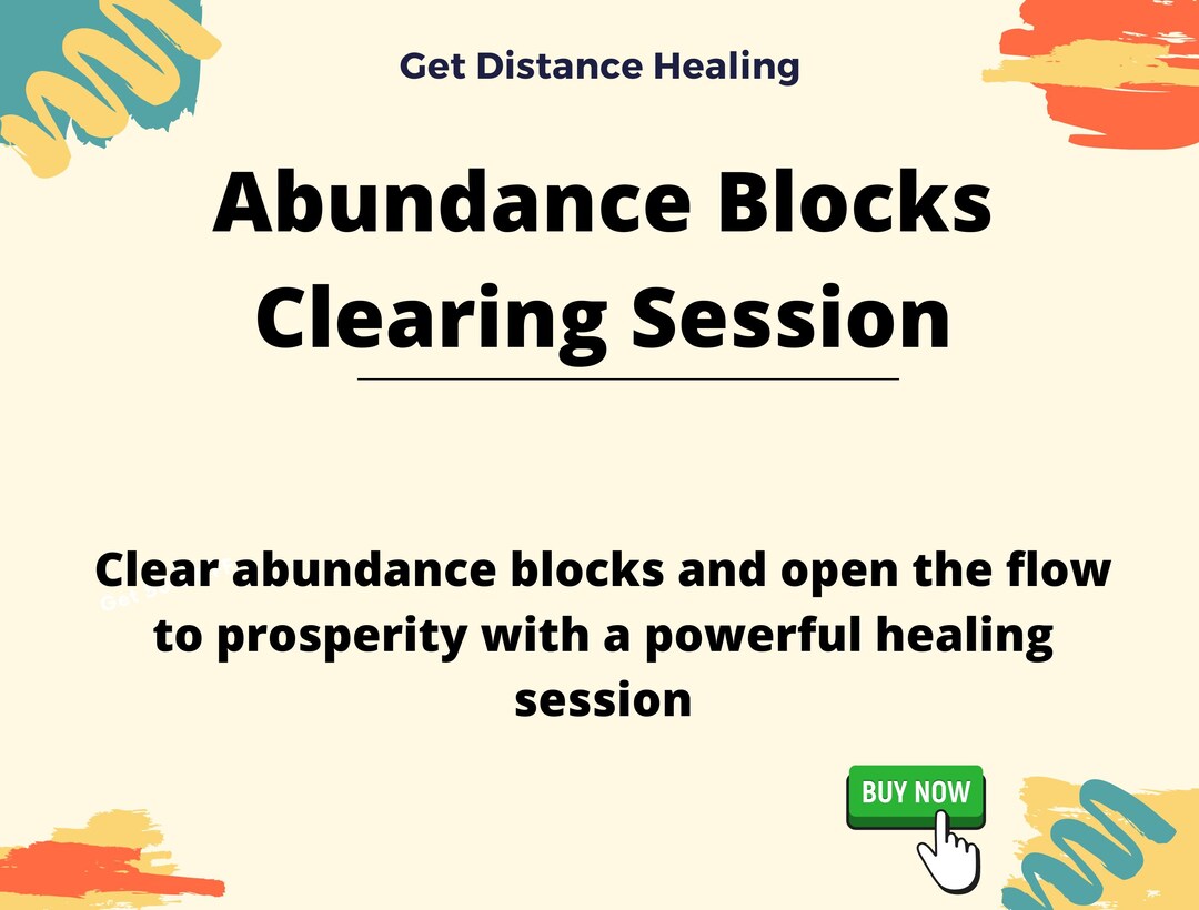 Unlock Abundance:powerful Abundance Blocks Clearing Session - Etsy