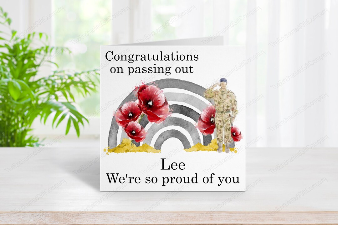 Passing Out Card, Army Card, Passing Out Parade Card, Army Passing Out ...