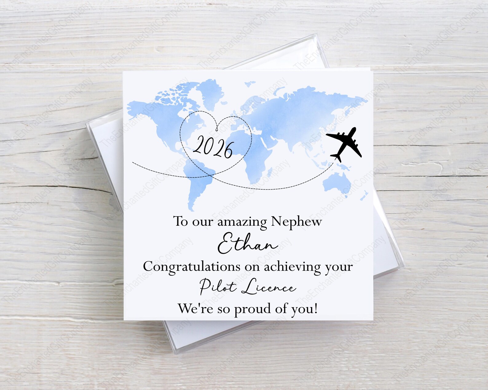 Congratulations on Achieving Your Pilot Licence, Congratulations Card ...