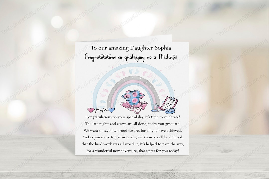 Congratulations on Your Becoming a Midwife, Graduation Card, Midwife ...