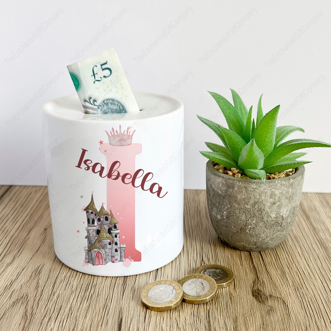 Personalised Princess Money Box Coin Bank Princess Money - Etsy UK