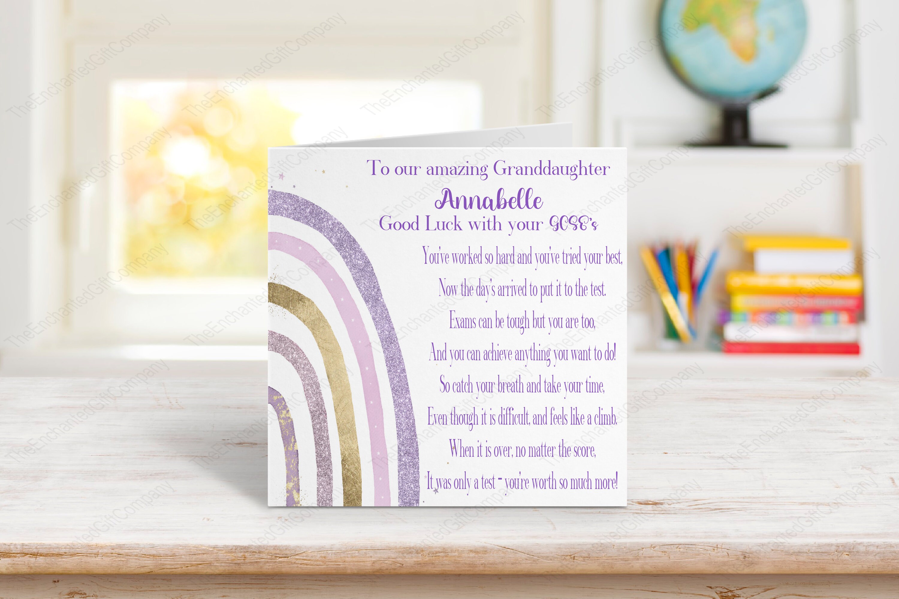 Good Luck on Your Gcses Card Gcses Card Exams Card - Etsy UK