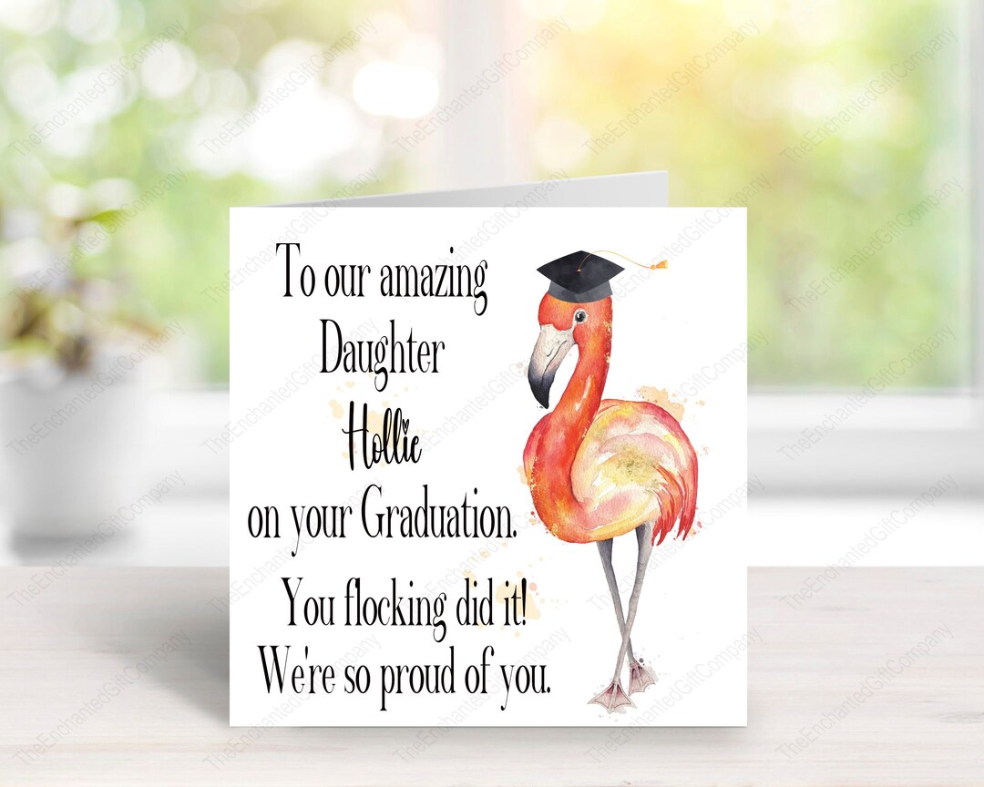 Congratulations on Your Graduation, Personalised Graduation Card ...