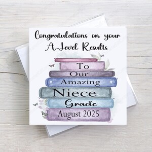 Congratulations on Your A-level Results Card, A-level Card, A-level ...