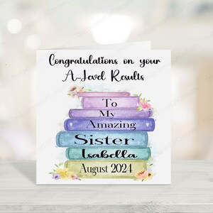 Congratulations on Your A-level Results Card, A-level Card, A-level ...