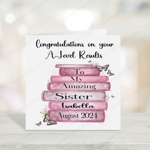 Congratulations on Your A-level Results Card, A-level Card, A-level ...