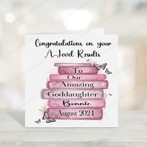Congratulations on Your A-level Results Card, A-level Card, A-level ...