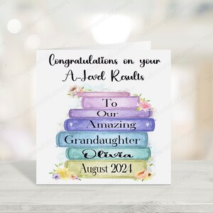 Congratulations on Your A-level Results Card, A-level Card, A-level ...