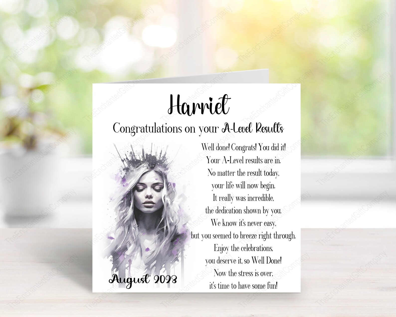 Congratulations on Your A-level Results Card, A-level Card, A-level ...