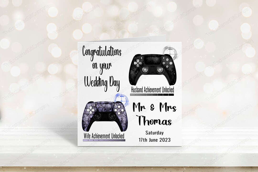 Personalised Wedding Card, Congratulations on Your Wedding Day Card ...
