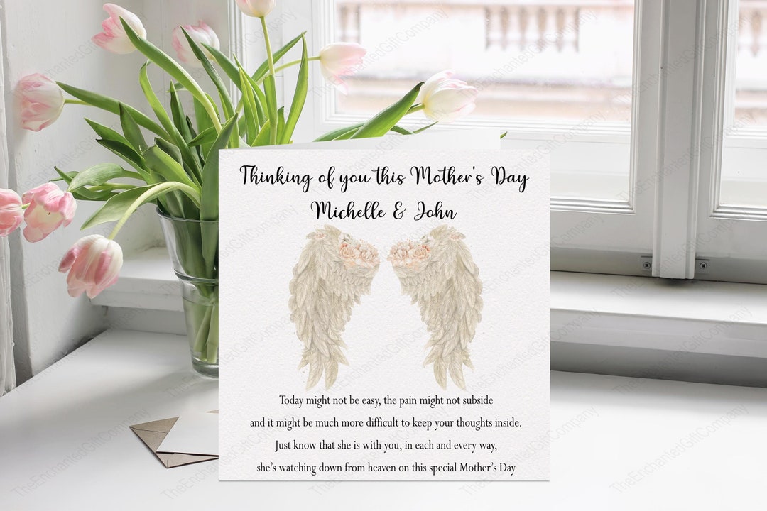 Thinking of You on Mother's Day Card, Sympathy Loss Card for Friend ...