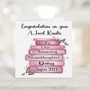 Congratulations on Your A-level Results Card, A-level Card, A-level ...