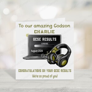 Congratulations on Your GCSE Results Card, GCSE Card, School Exam ...