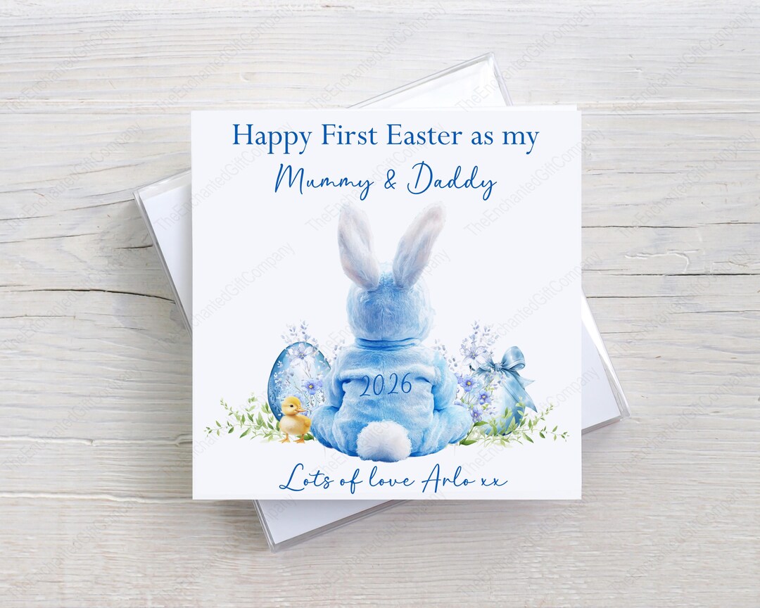 First Easter as Mummy and Daddy Card, 1st Easter as Mummy and Daddy ...