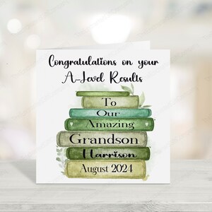 Congratulations on Your A-level Results Card, A-level Card, Sixth Form ...