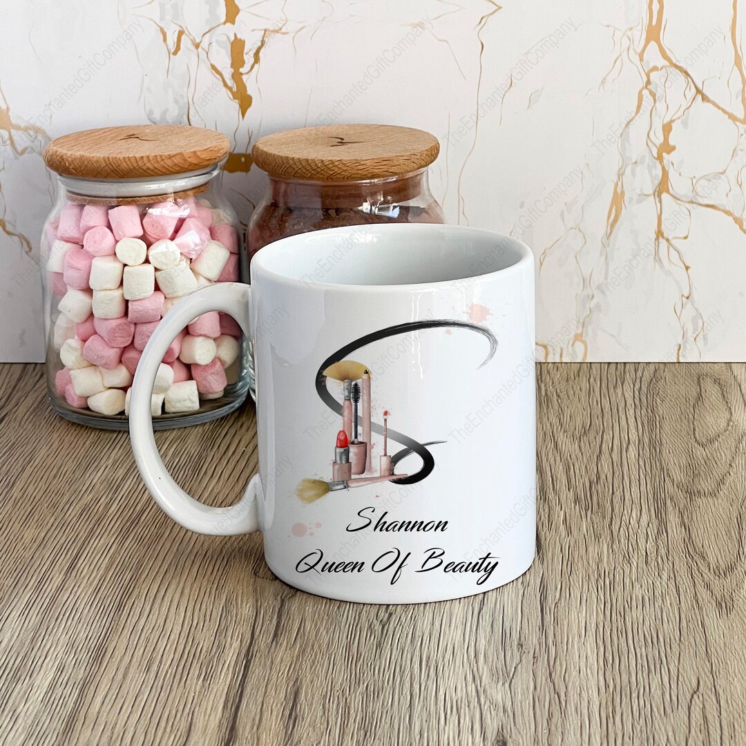 Queen of Beauty Mug Gifts. Make up Gifts. Beautician Gifts. Worlds Best ...