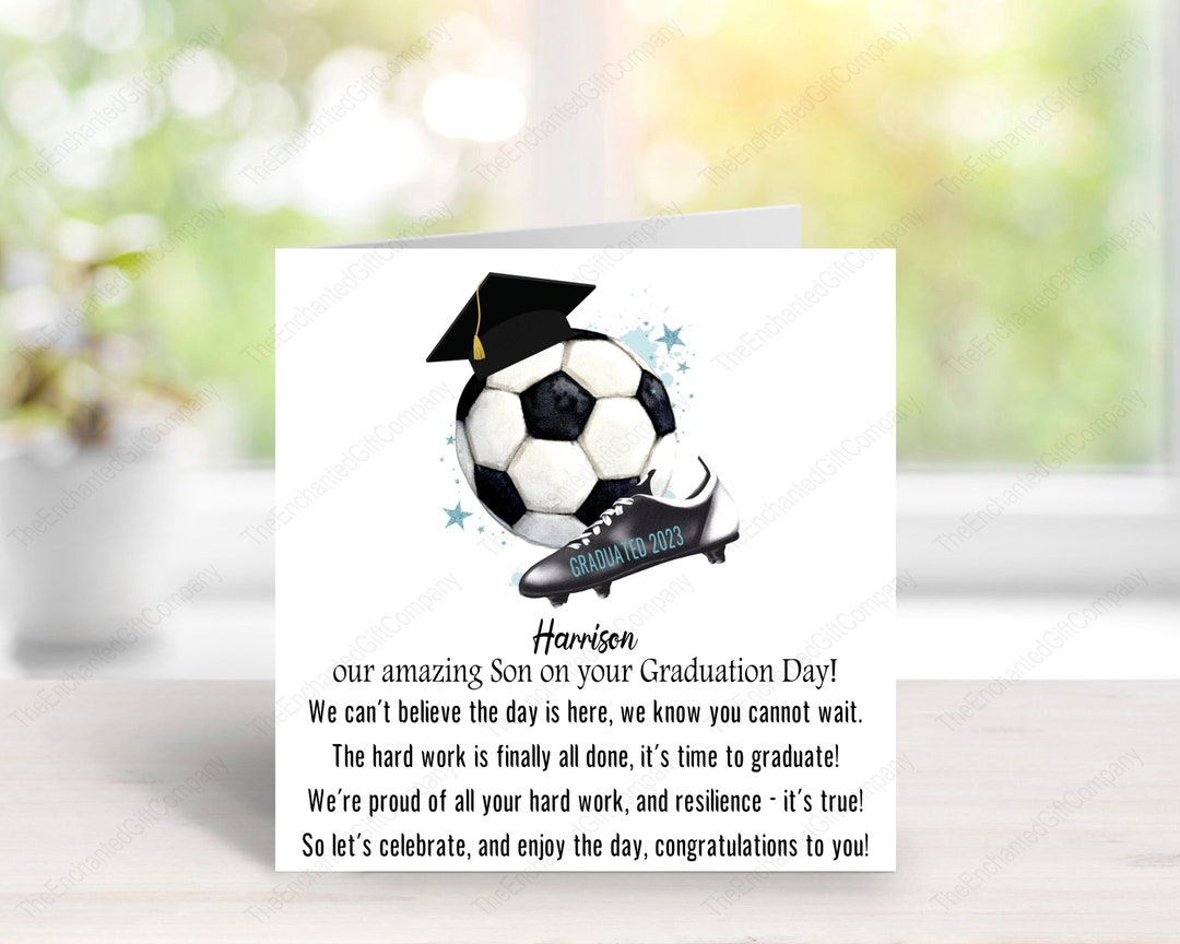 Congratulations on Your Graduation, Personalised Graduation Card ...
