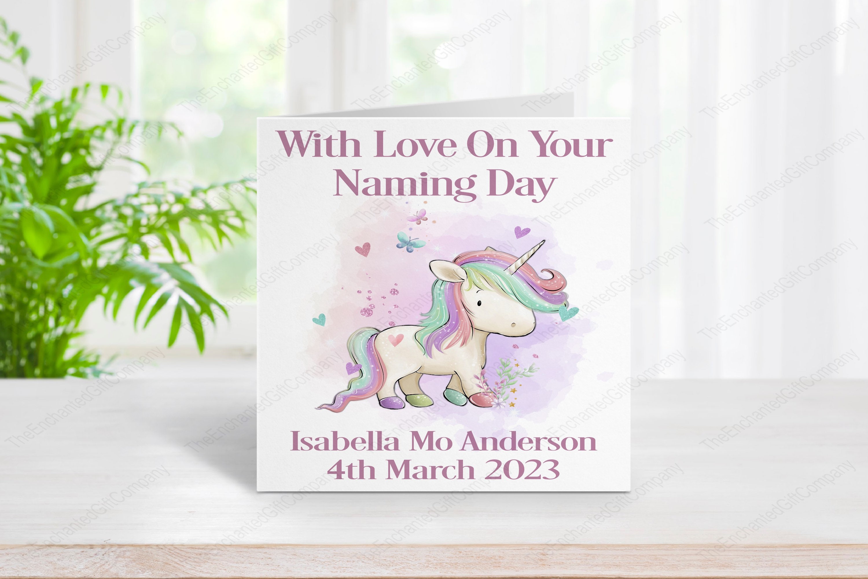 Naming Day Card. Personalised Naming Day Card. Naming Card for - Etsy UK