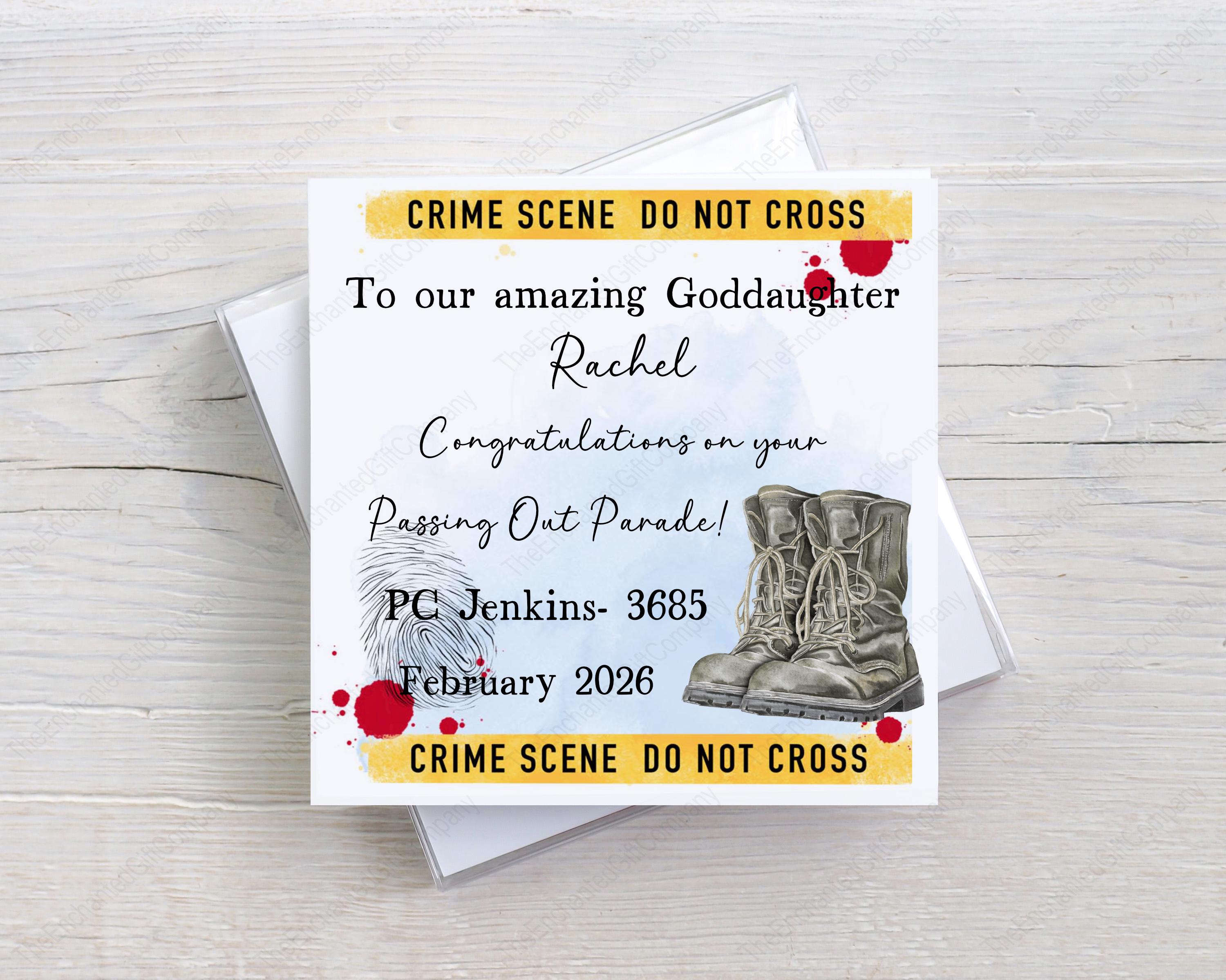 Passing Out Card, Police Card, Passing Out Parade Card, Police Passing ...