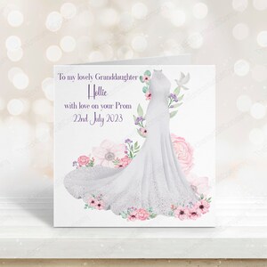 Personalised Prom Night Card, High School Dance, Uni Leavers Ball 2023 ...