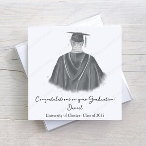 Graduation Card, Congratulations on Your Graduation, Personalised ...