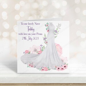 Personalised Prom Night Card, High School Dance, Uni Leavers Ball 2023 ...