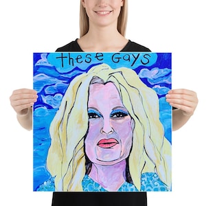 Jennifer Coolidge Art Print These Gays Hot Dog Stiflers Mom White Lotus ...