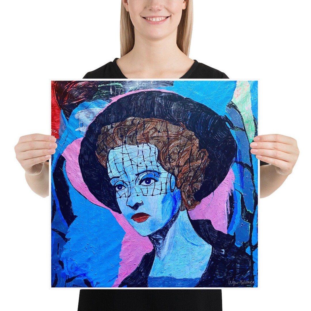 Bette Davis Art Print Now Voyager Charlotte Vale Human Bondage Mildred ...