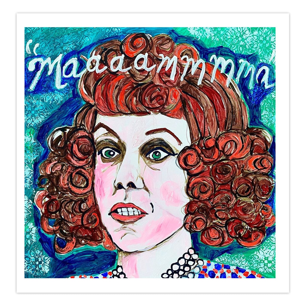 Eunice Higgins Birthday Card Mama's Family Carol Burnett Show Thelma ...