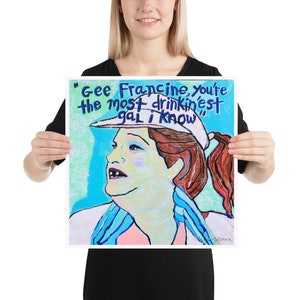 Cuddles Kovinsky Art Print Edith Massey Polyester John Waters Tab ...