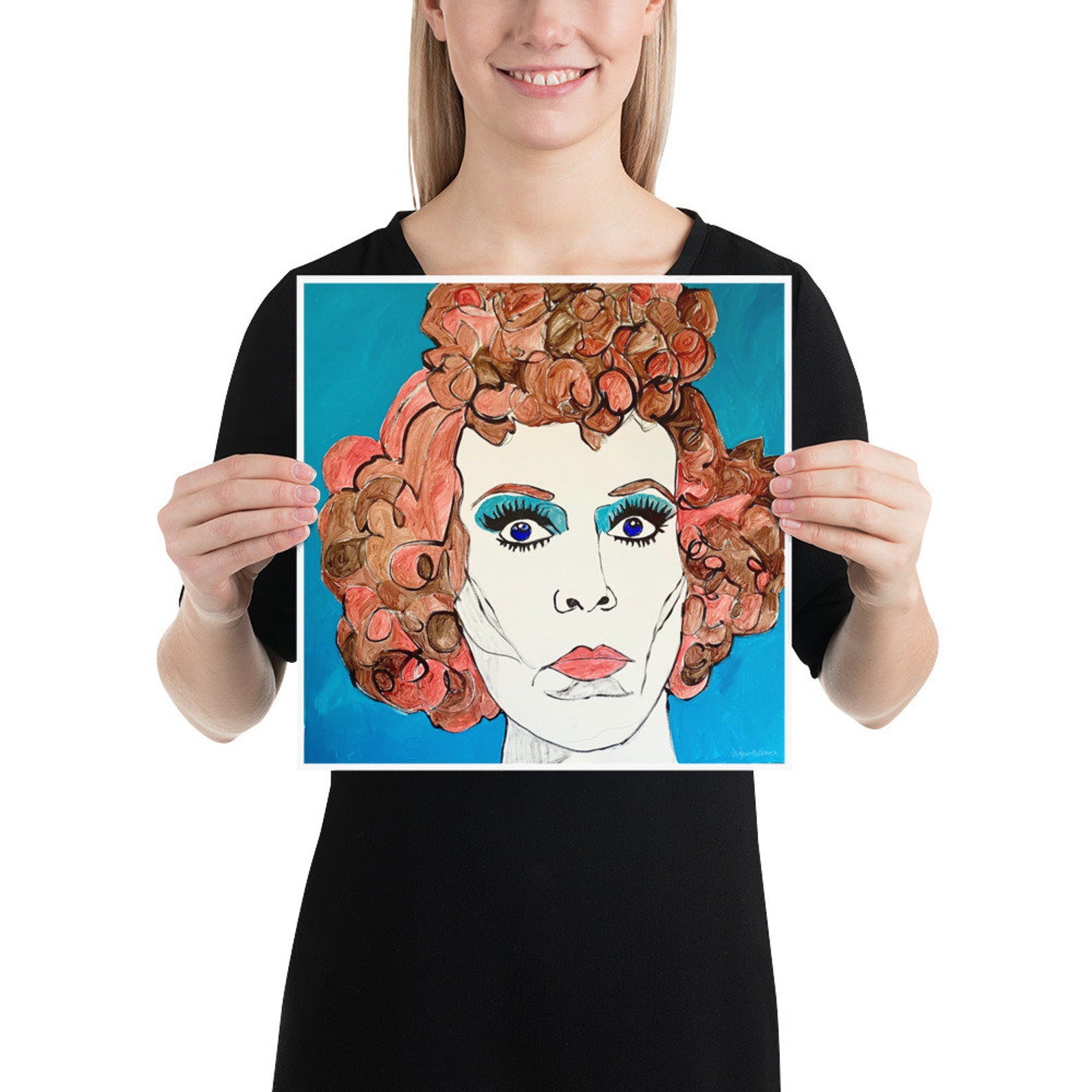 Eunice Higgins Art Print Mama's Family Carol Burnett Show Thelma Harper ...