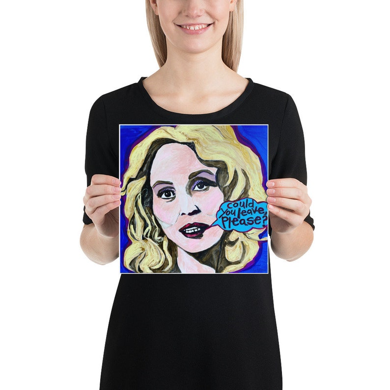 Faye Dunnaway Art Print - Etsy