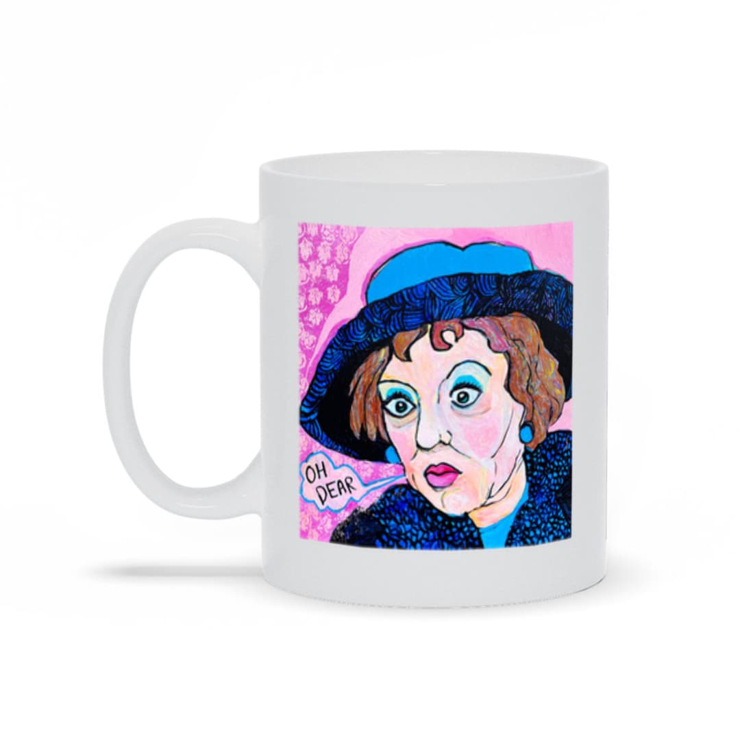 Aunt Clara Bewitched Mug Marion Lorne Endora Samantha Darrin Tabitha ...