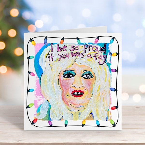 Fag Card - Etsy