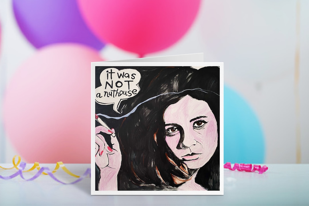 Neely O'hara Birthday Card Valley of the Dolls Patty Duke Nuthouse ...