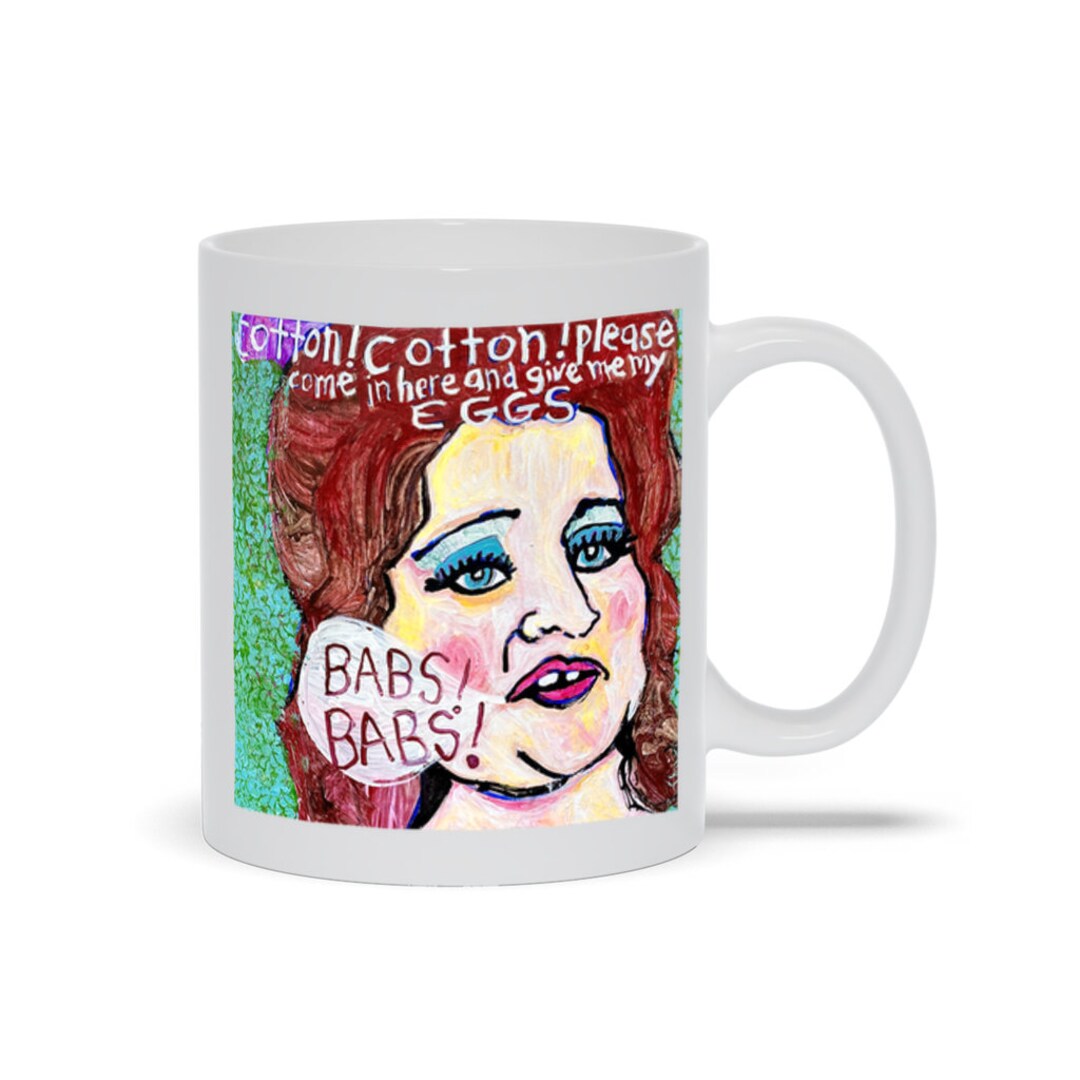 Edith Massey Mug Edie Egg Lady Pink Flamingos John Waters Divine Babs ...