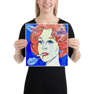 Helen Lawson Art Print Susan Hayward Valley of the Dolls Sparkle Neely ...