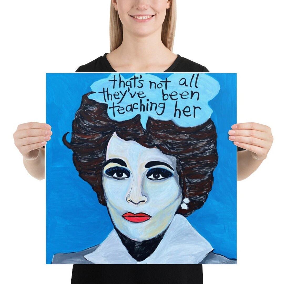 Mommie Dearest Art Print Faye Dunaway Joan Crawford Vintage Mildred ...